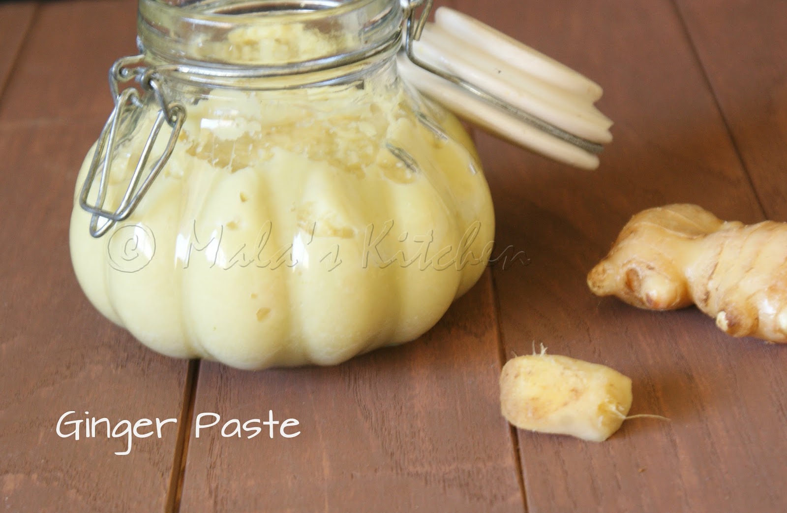 Ginger Paste - Malas-Kitchen