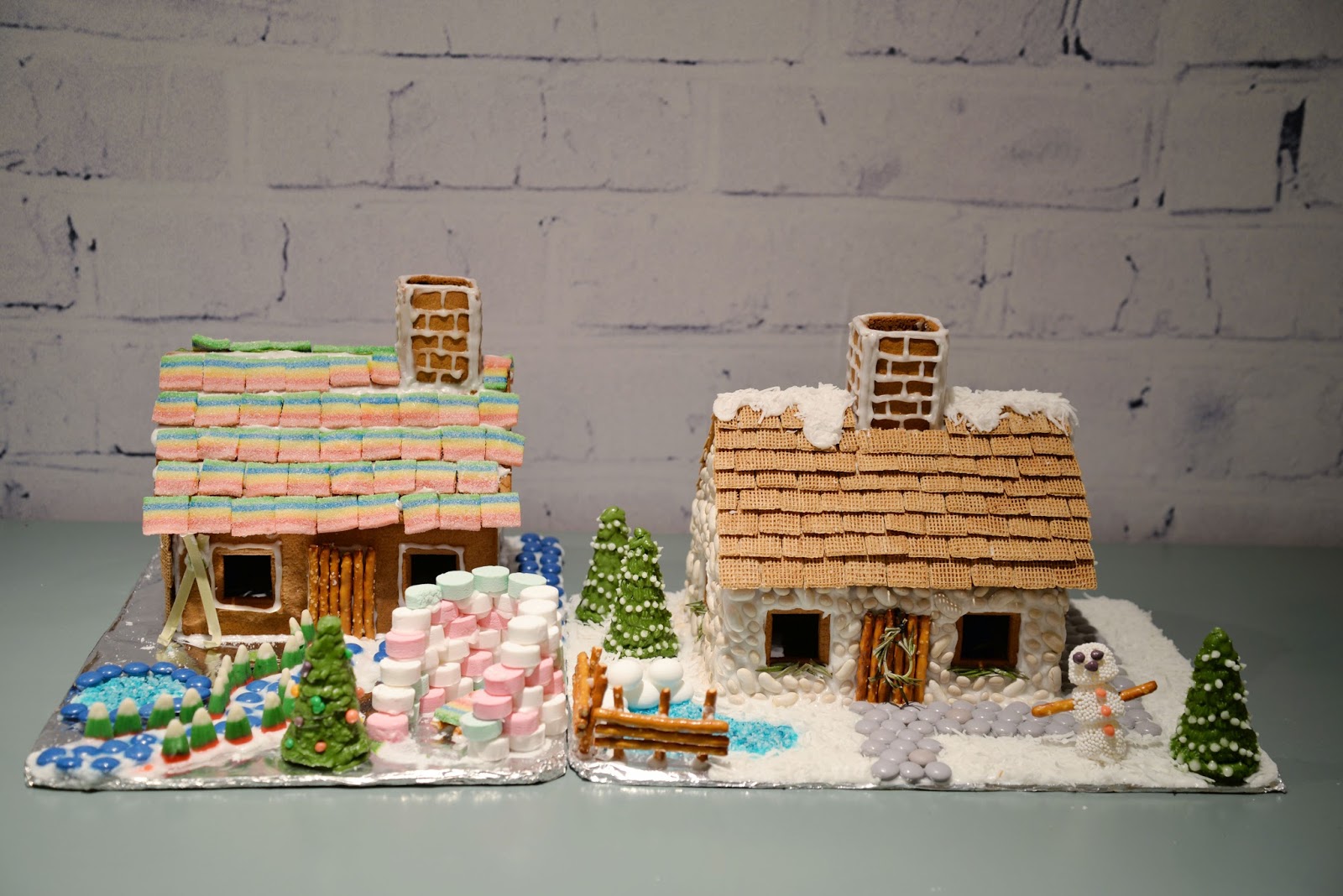 An English Cottage Gingerbread House - Rambling Renovators