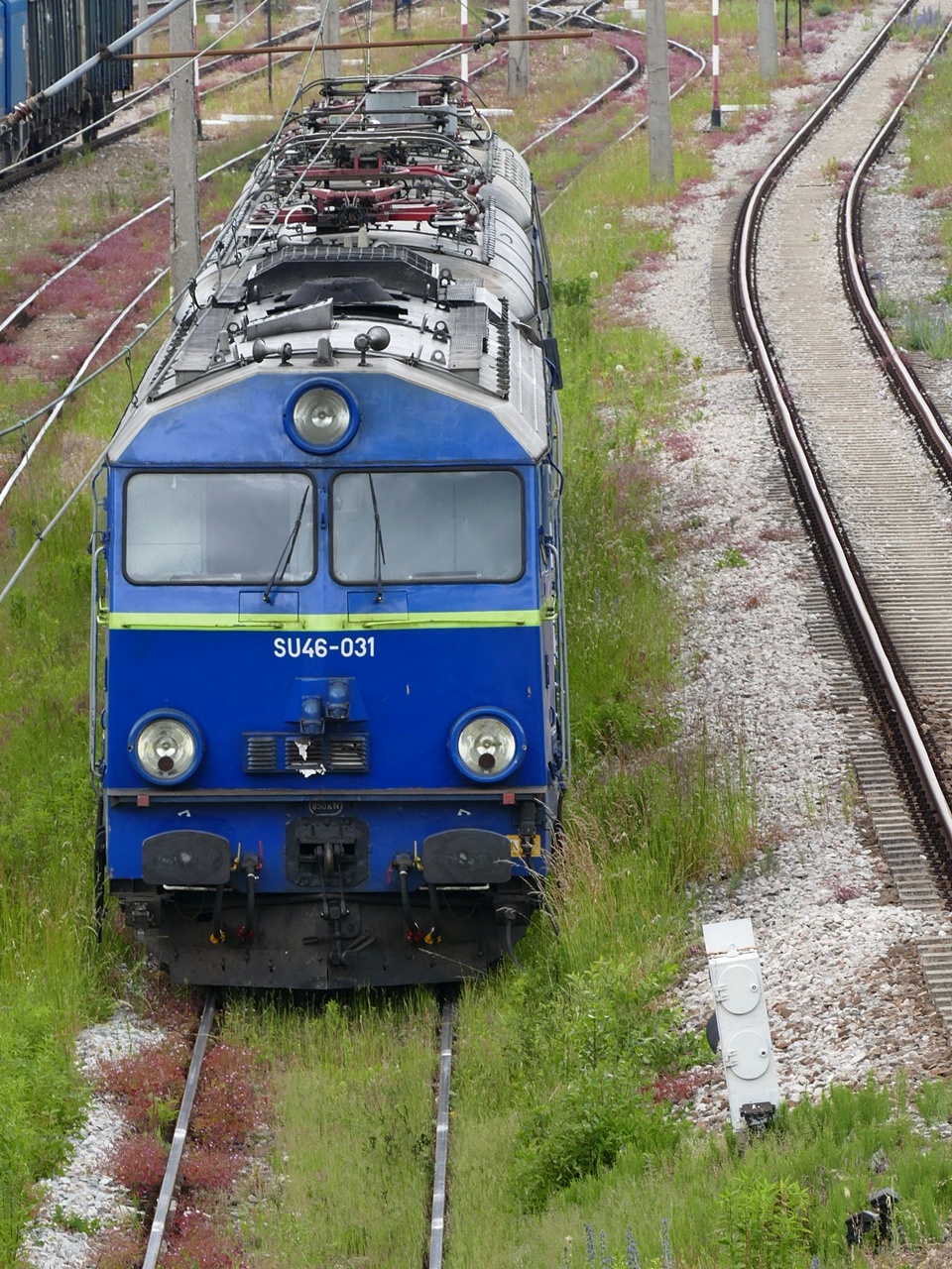 SU46-031 na stacji Kielce Herbskie cz. 2 | Kolejowe Kielce