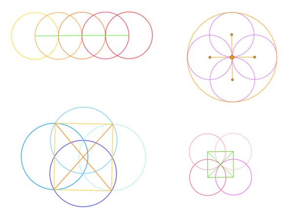 Remue Méninge: Reproductions de figures : les cercles