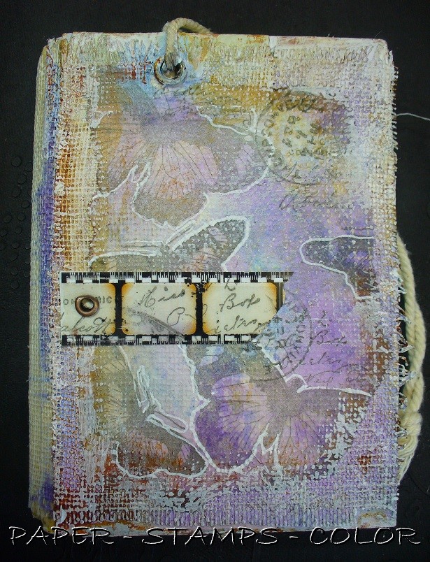 Magenta: Tutorial on how to make a vintage booklet..