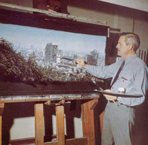 MovieMattepainting: Albert Whitlock