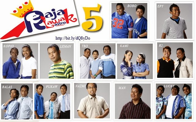 12 Barisan Finalis Peserta Raja Lawak 5 (2011)..!!!