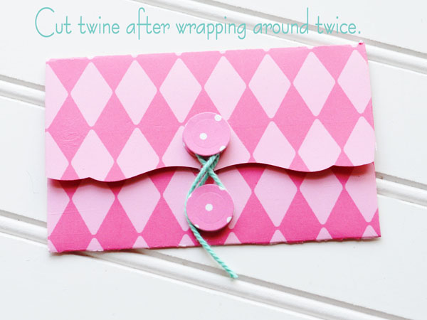 Lori Hairston: Be Unique (String Tie Envelope w/ Alternate Ties)