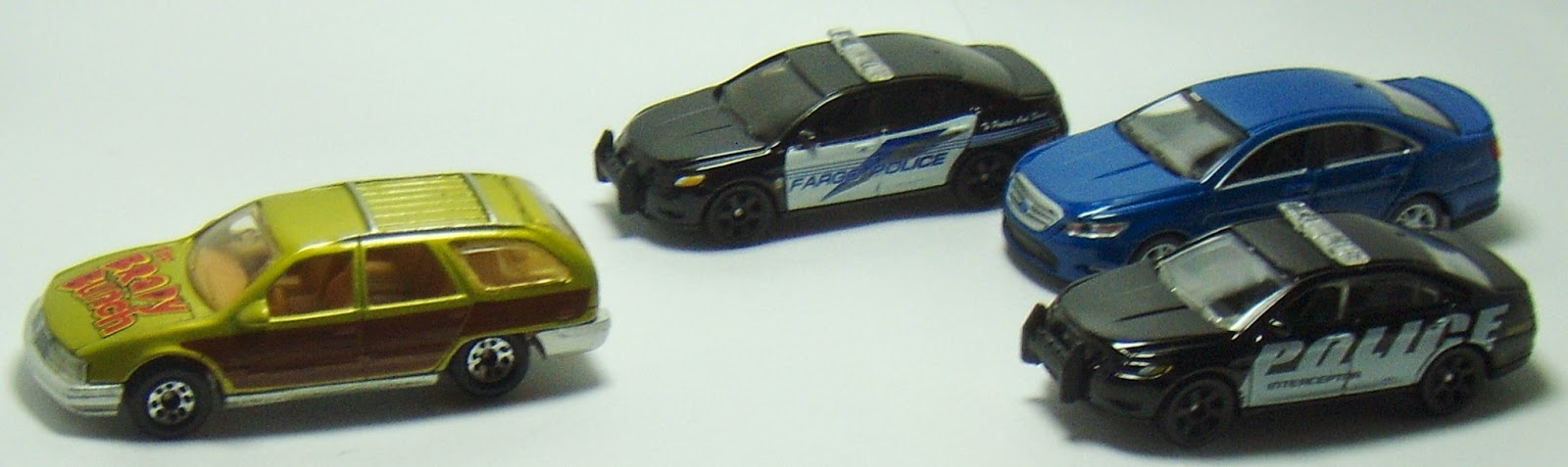 Greenlight 2012 Ford Taurus SHO, Matchbox 2011 Ford Interceptor and ...