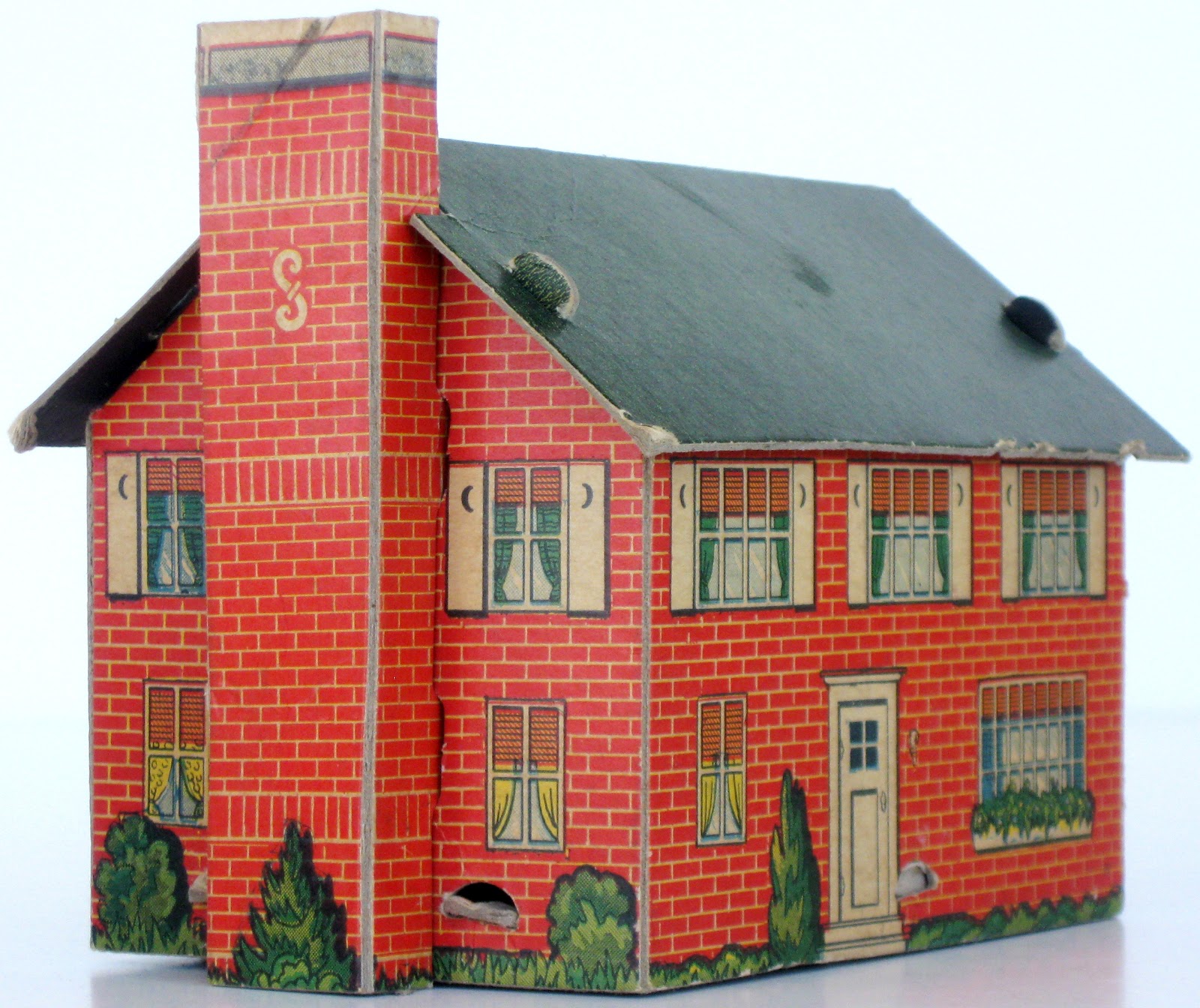 Toys and Stuff: Built-Rite House No. 1 - Built-up