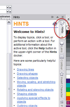 Hints | Belajar CorelDRAW