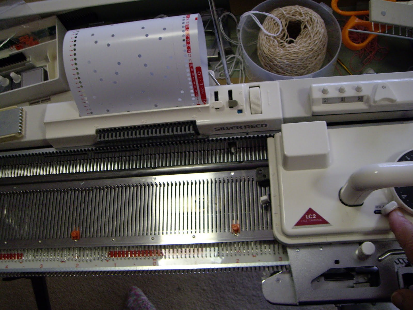 Ozlorna's Knitting Blog: Lace Carriage Notes