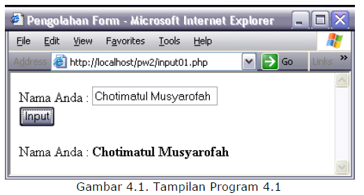 Penanganan Form | Berbagi dan Belajar