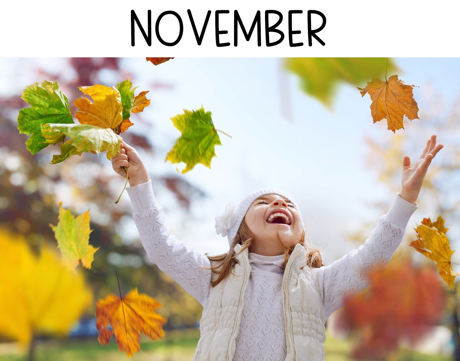 November Notes: Ideas and FREE Resources | First Grade Buddies