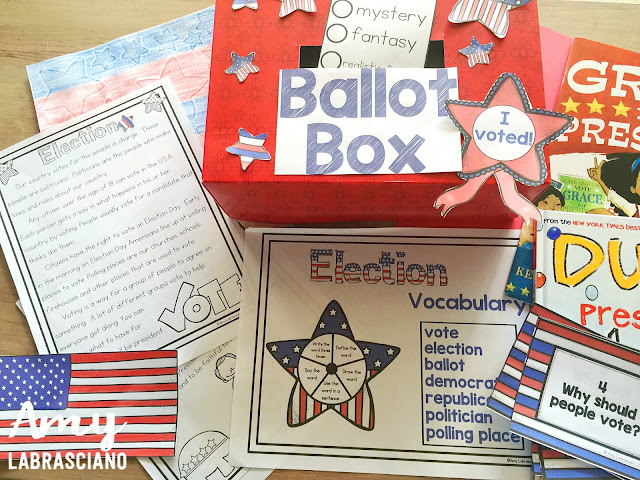 Learning Lessons With Amy Labrasciano: Election Day Lesson Ideas