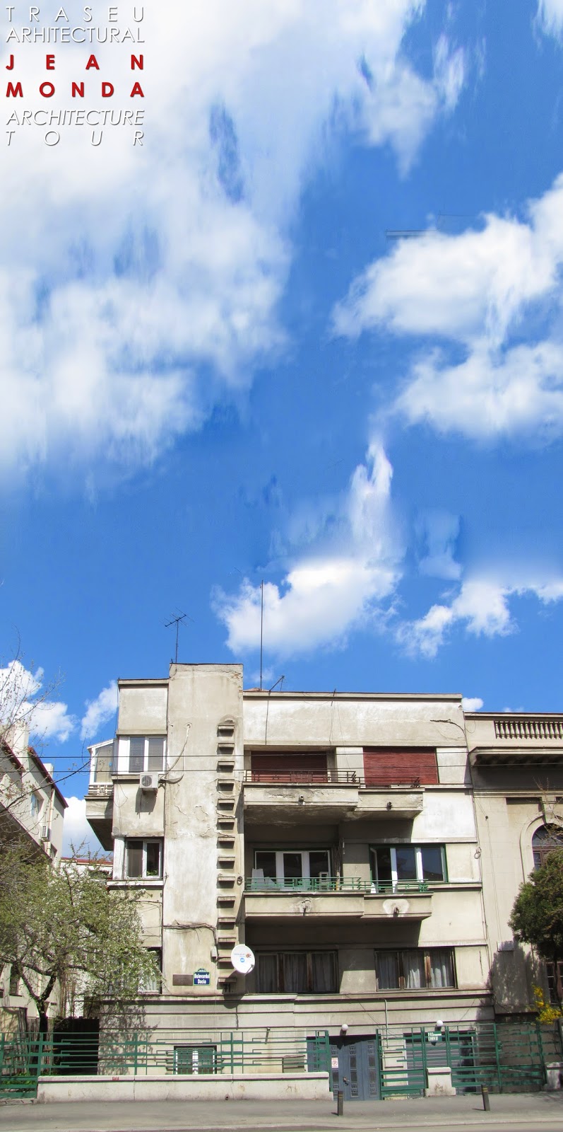 Traseul Jean MONDA: Traseul - The tour