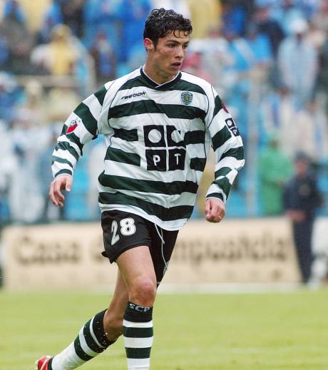 CRISTIANO RONALDO: Comienzos en el Sporting de Portugal
