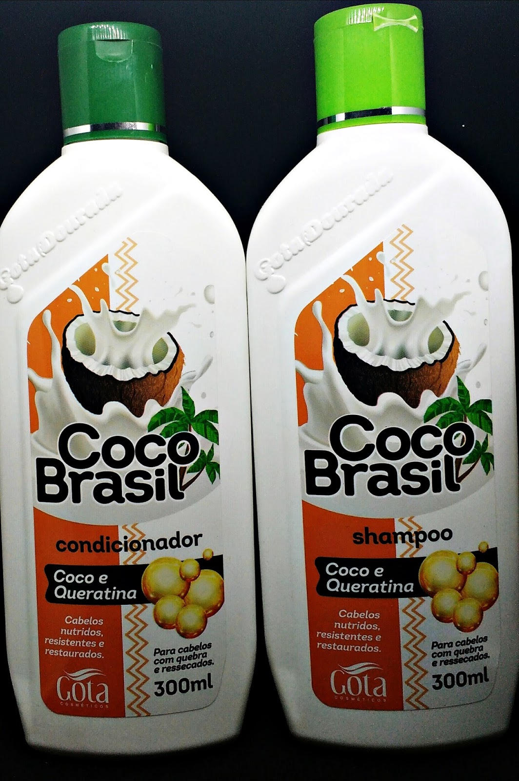 Micheli Martins: REVIEW LINHA Coco Brasil - Gota Dourada