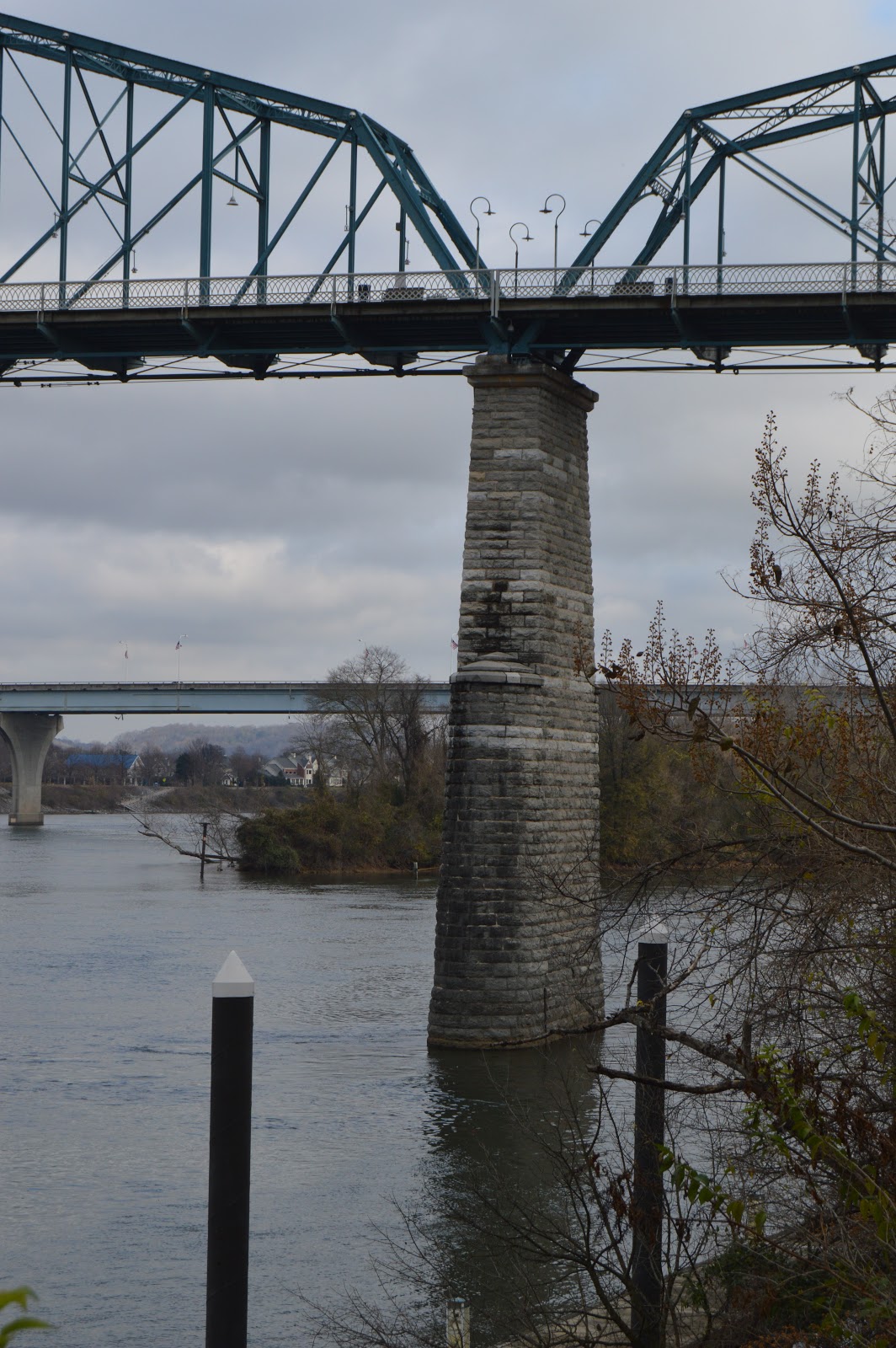 Industrial History: Walnut Street Bridge over Tennessee River in ...