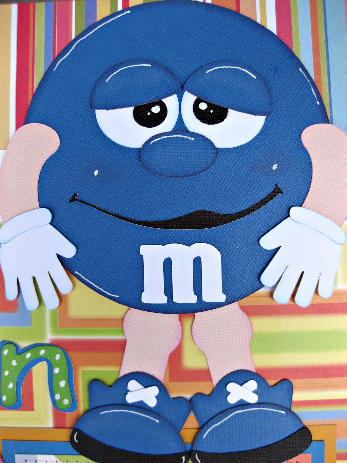 Designs by Crafty1mommy: Sweet Fun with M & Ms!