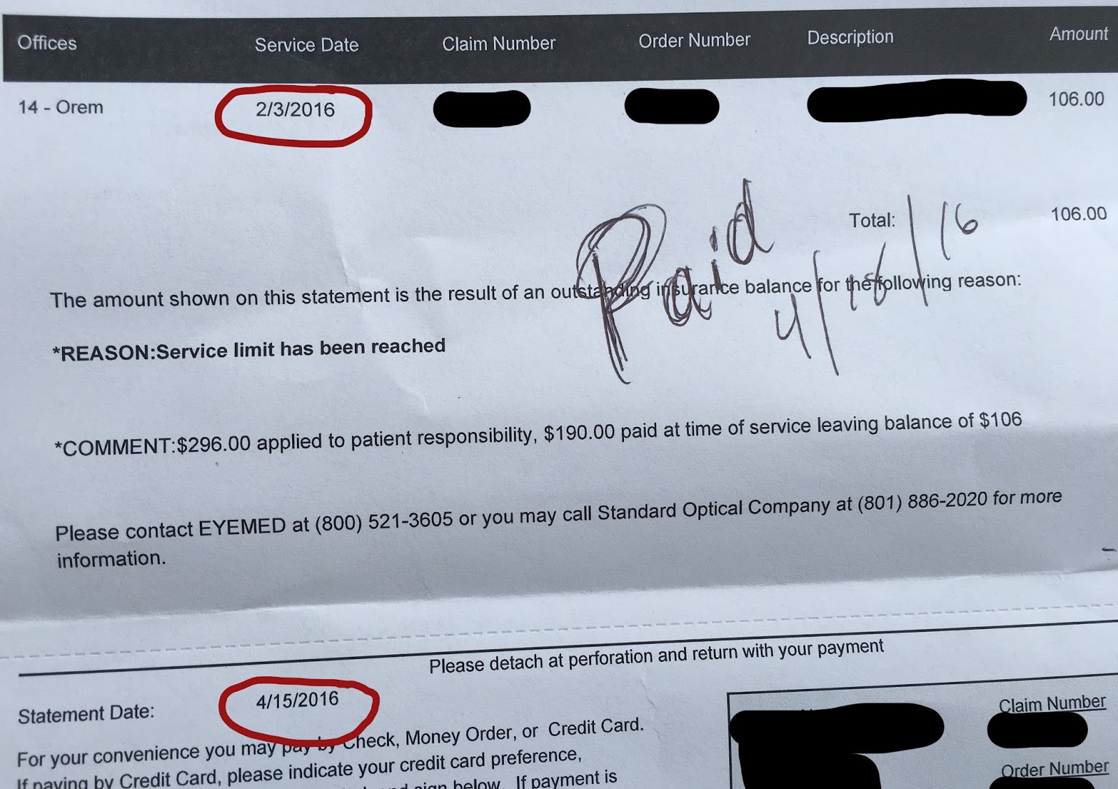 *The Thrifty Home: Standard Optical Review