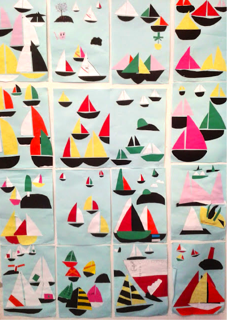 Fröken Bild - Tips och förslag på bild i skolan: Somrig båtbild....