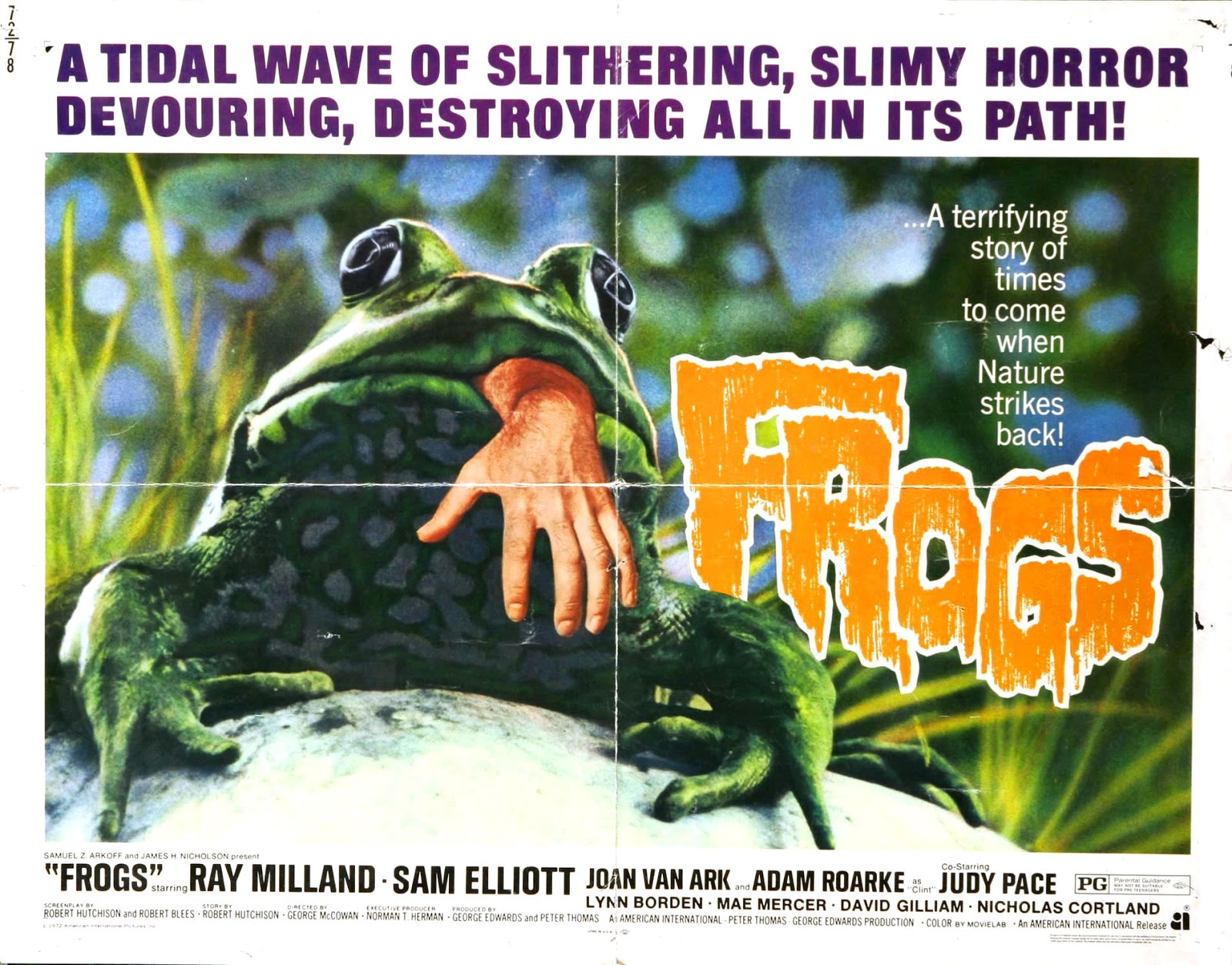 Dinner With Max Jenke: Retro-Shock Theater: Frogs (1972)