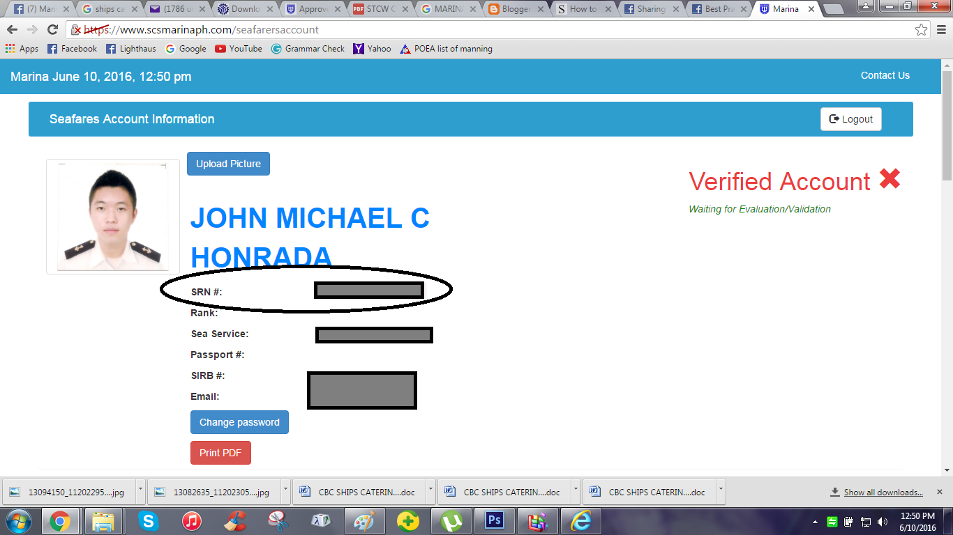 How to get Seafarer's Registration Number? (SRN)