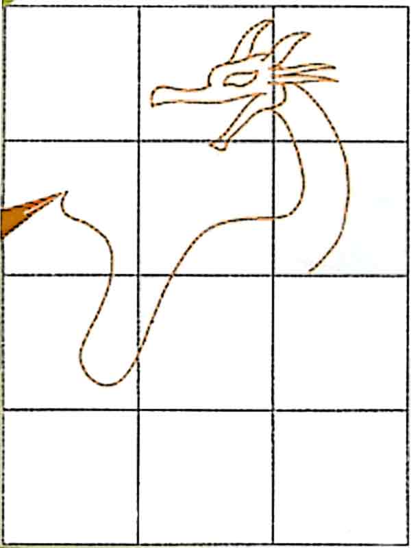 How To Draw A Dragon Monster Picture Cartoon For Kids Art Lessons ...