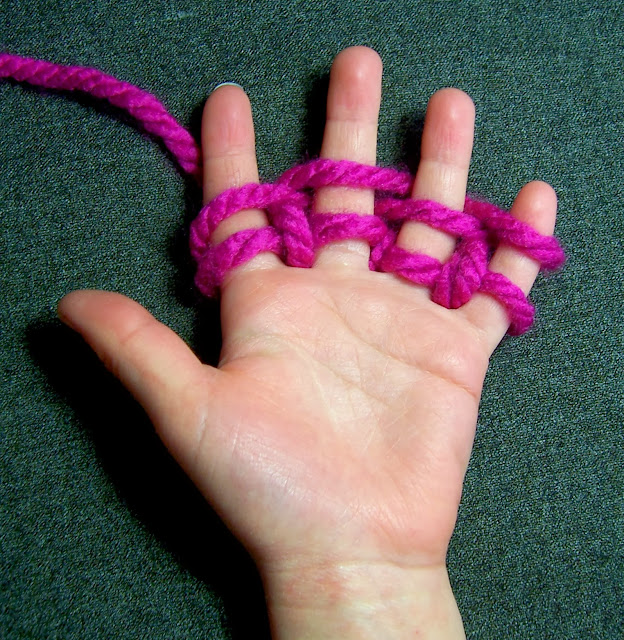 Finger Knitting