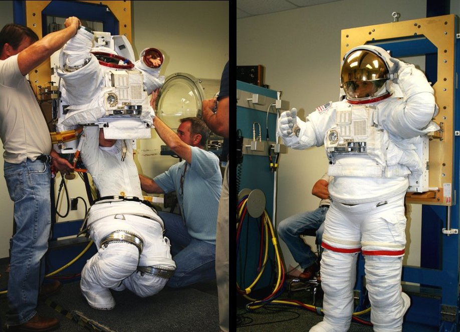 Suburban spaceman: ESA Astro Samantha Cristoforetti: Trying on her new ...