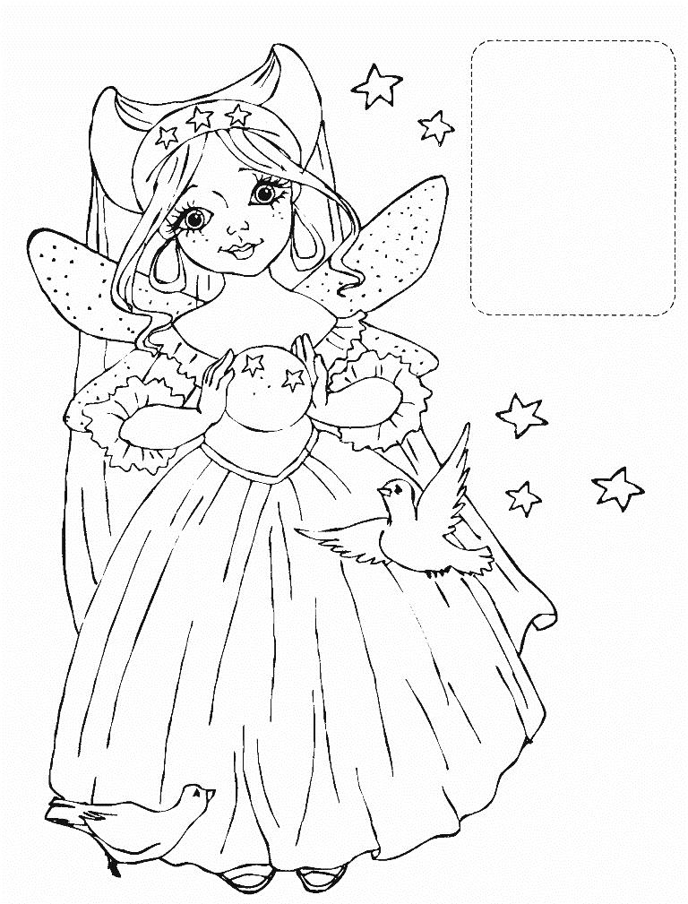 desene de colorat printesa ~ Desene Imagini de colorat