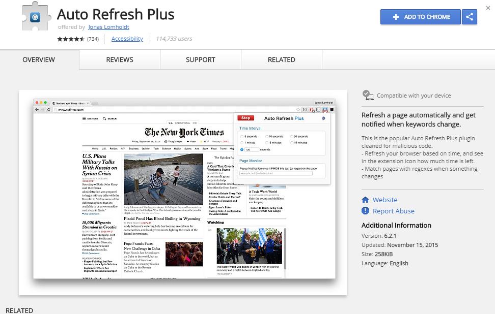 Siripong Siriwan: โปรแกรมตั้งเวลา รีเฟรช อัตโนมัติ Auto Refresh Plus 7. ...