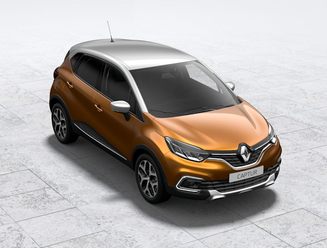 Renault Captur 1 Restylé (2017 à 2019) - Couleurs, code couleur