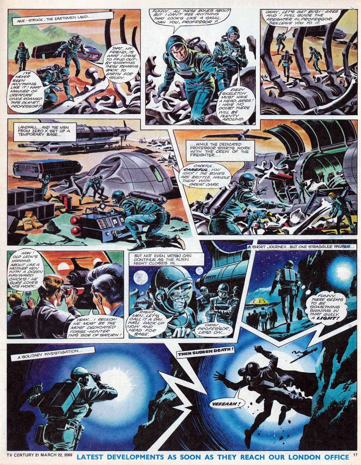 BLIMEY! The Blog of British Comics: Fifty Year Flashback: TV21 goes ...