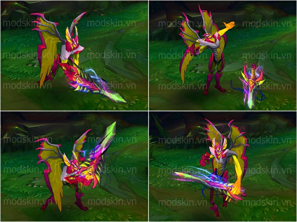 Mod Skin Aatrox Wonderland - Mod skin lol - Tải Mod Skin LOL - Download ...