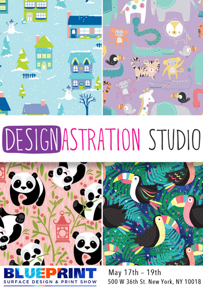 print & pattern: BLUE PRINT 2018 - flyers