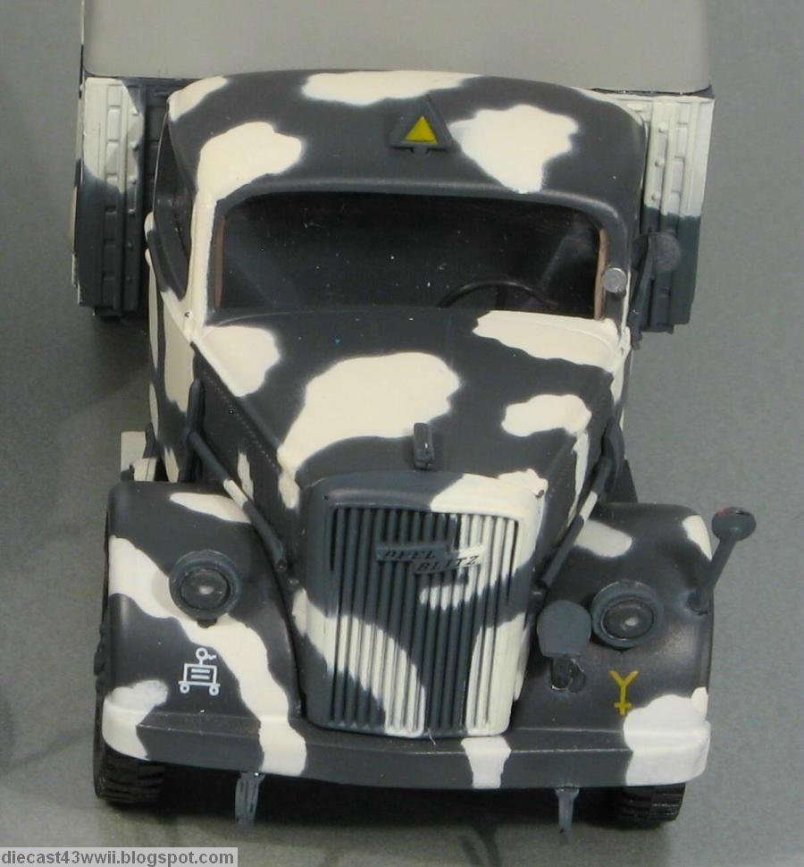 Military scale models: Opel Blitz from Victoria