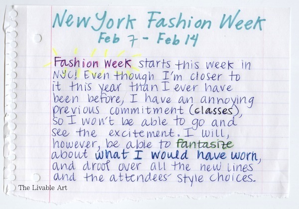 The Livable Art: Mercedes-Benz Fashion Week: Fall 2013