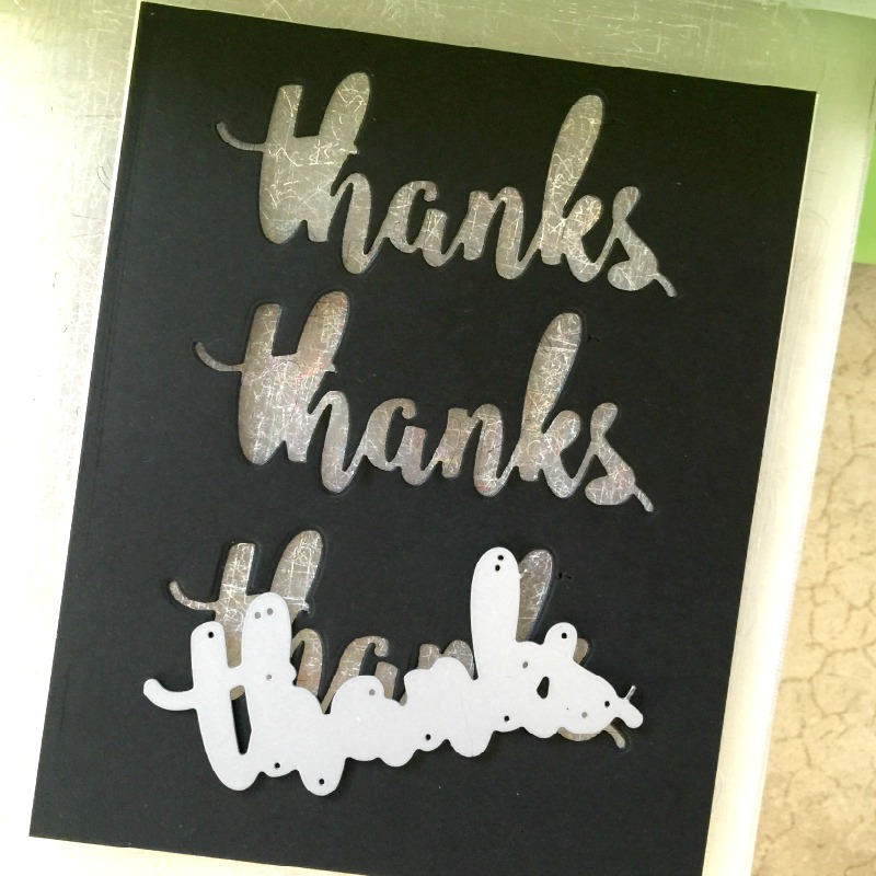 three umbrellas: MFT/Scrapbook Adhesives Collaboration--Day 2