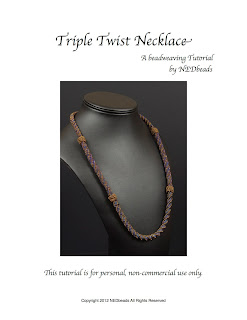 NEDbeads: Triple Twist Tutorial Is Here!