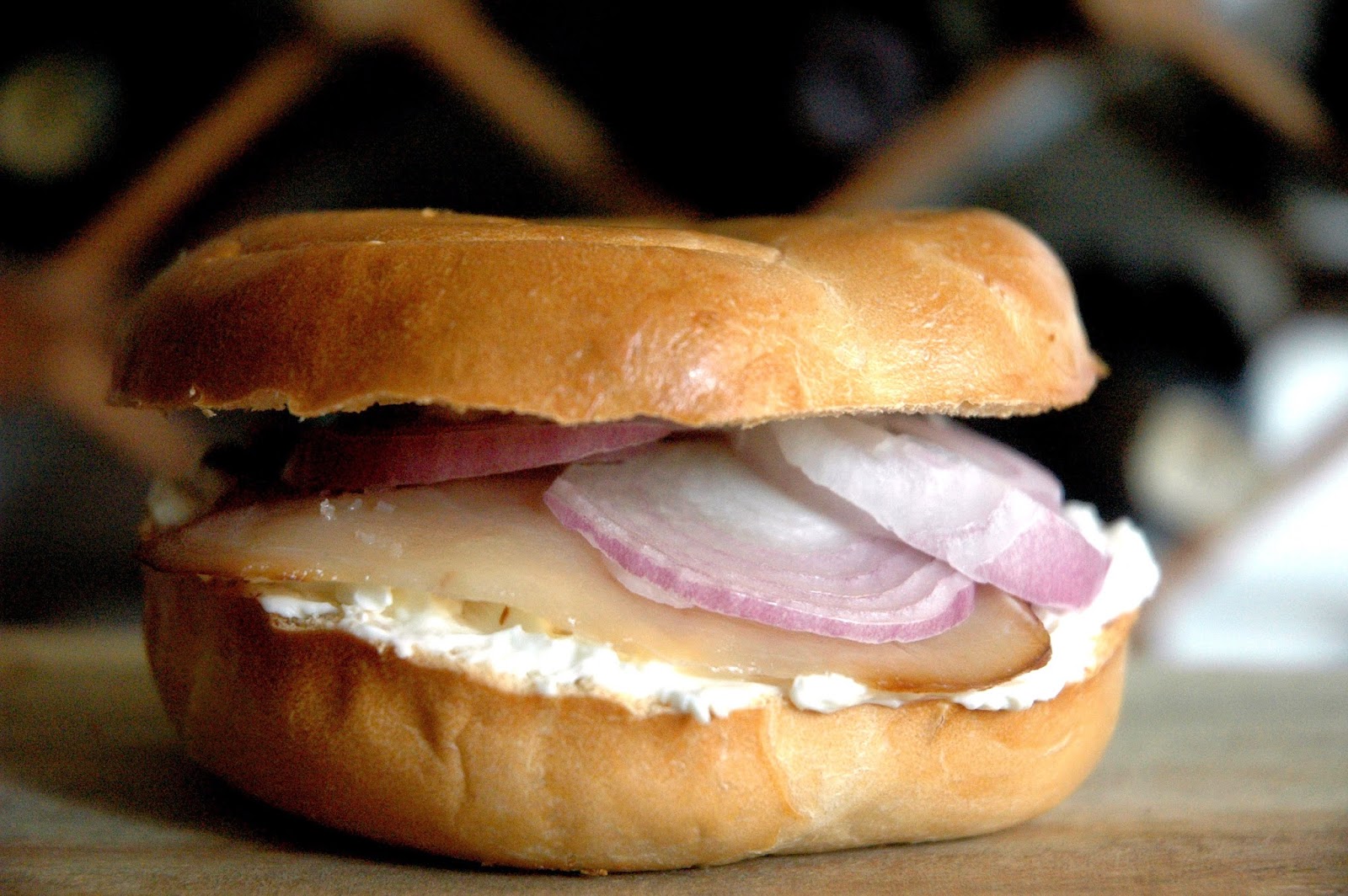 DUDE FOR FOOD: What's in the Fridge: Bagels, Cream Cheese and Smoked Fish