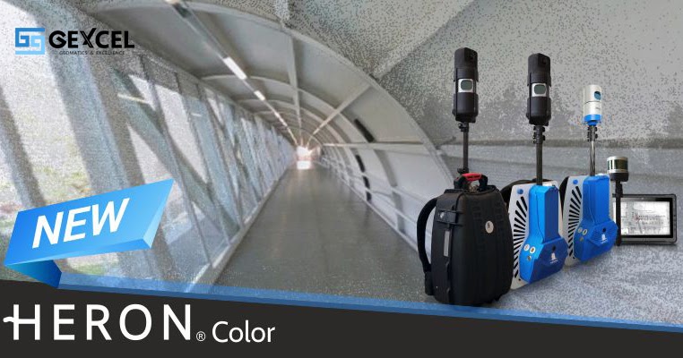 PRESS RELEASE — Gexcel presents the new HERON® Indoor Mobile Mapping System - Gexcel Media&Events