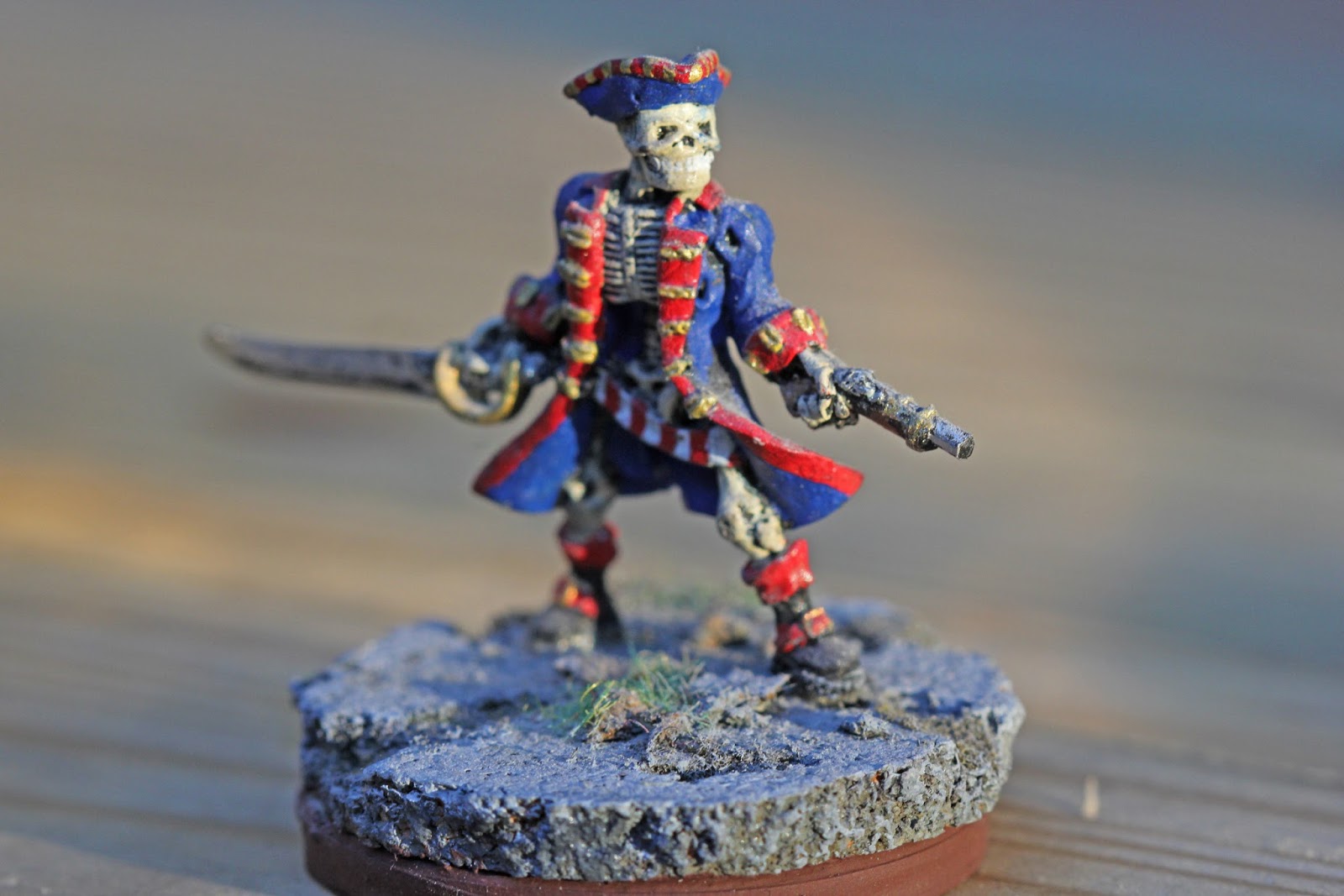 Capt. Richard's Miniature Civil War: Macro shots of the Undead Pirates ...