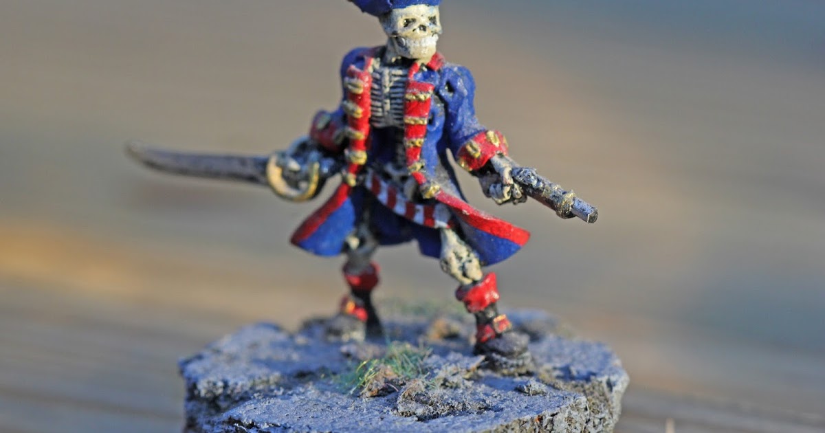 Capt. Richard's Miniature Civil War: Macro shots of the Undead Pirates ...