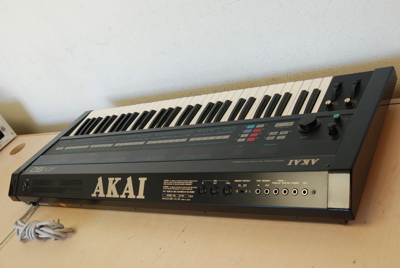 MATRIXSYNTH: Vintage AKAI AX80 Analog Synthesizer