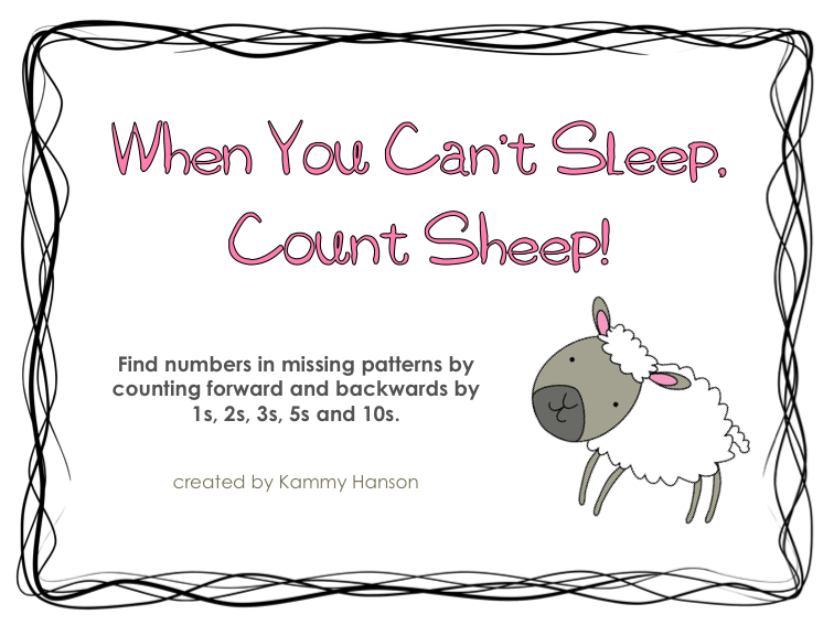 Swimming in Second: When You Can't Sleep, Count Sheep!