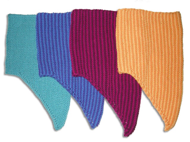 Sun Today: Garter Stitch Neck-warmer - Free Knitting Pattern