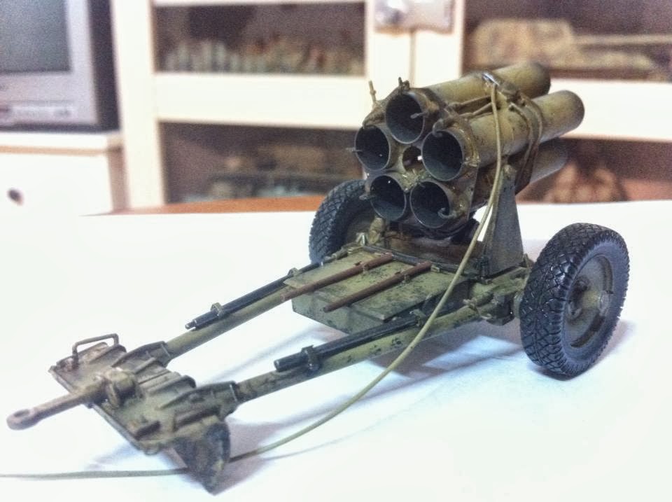 Kitter's Scale Models: 1/35 German Rocket Launcher "Nebelwerfer 42"