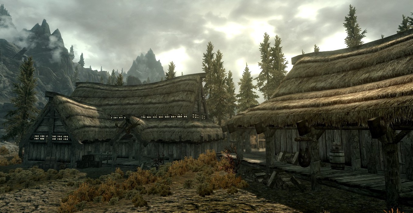 Wolfgar's Elder Scrolls Blog: Skyrim - Hunters Guild MOD - The Buildings