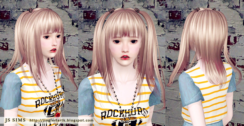 [JS SIMS 3] RoseSims Hair Edited－JS SIMS｜痞客邦