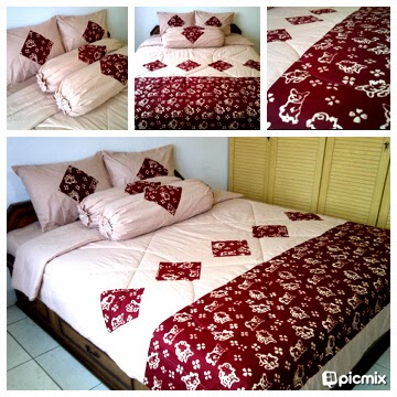 Bantal Sarung dan Sprei Batik