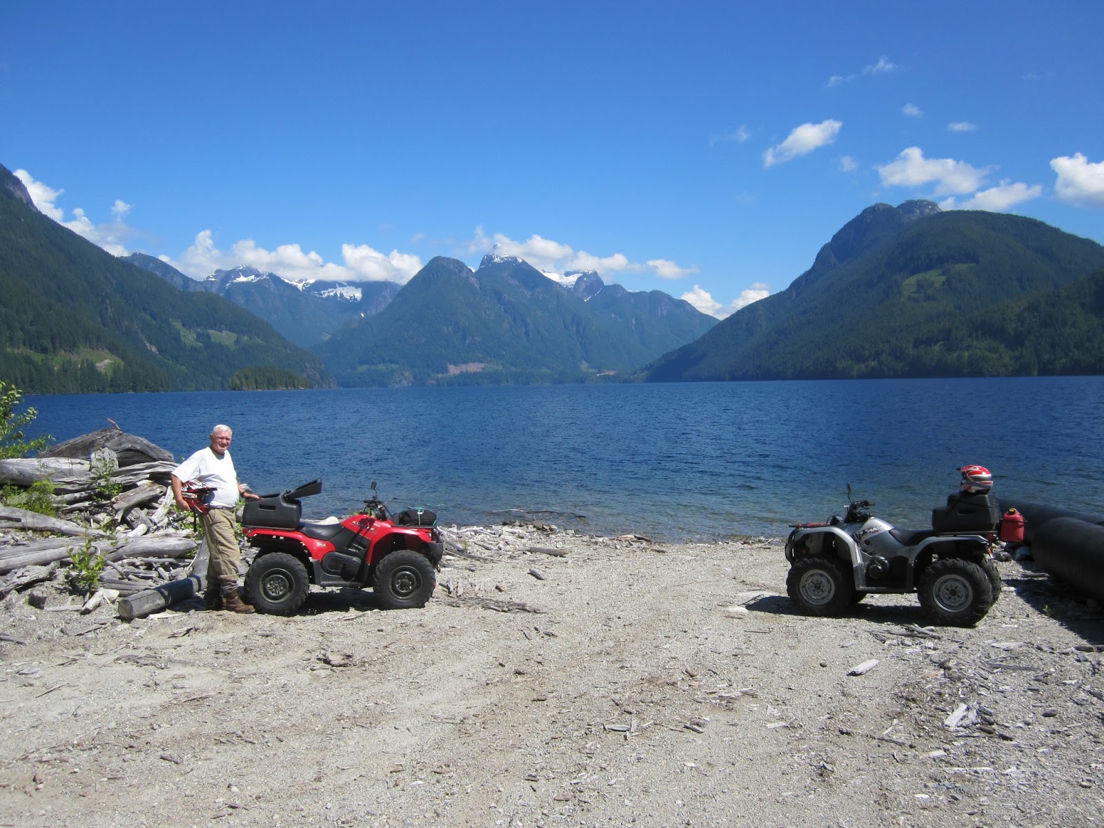 Powell River Quad Rides: Theodosia Inlet and Olsen's Landing