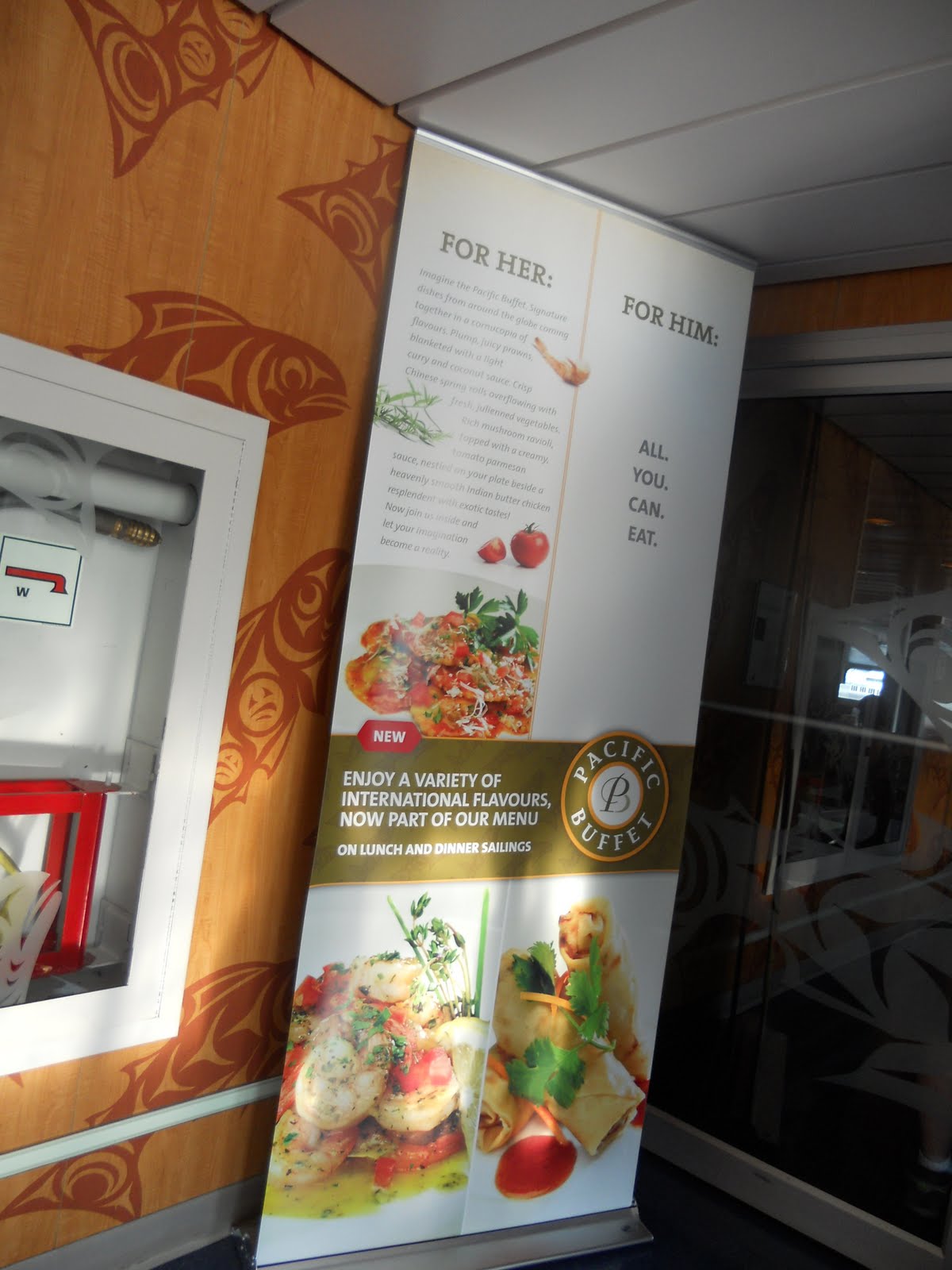 Oishizo!: Pacific Buffet - BC Ferry